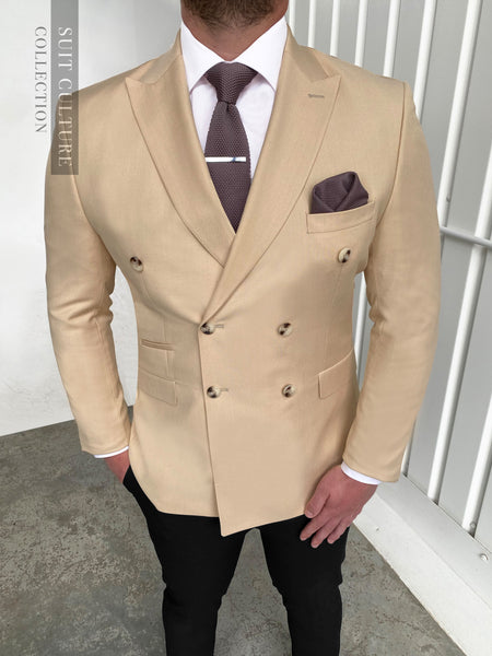 Gold Double Breasted - Jacket – Suit Culture