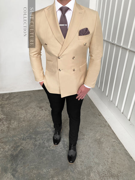 Gold Double Breasted - Jacket – Suit Culture