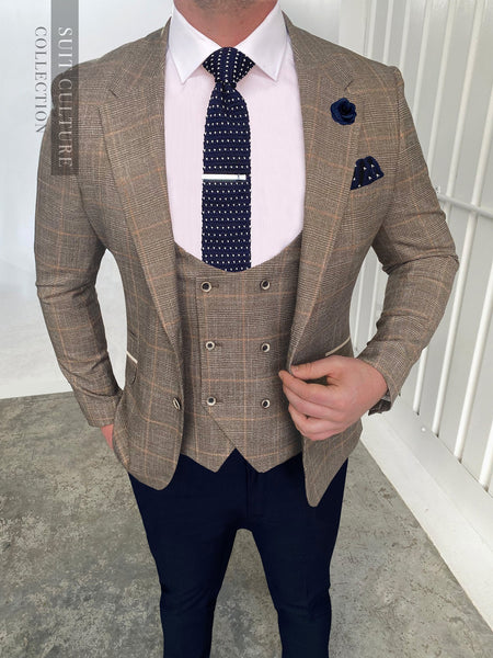 Oxford Split - 3 Piece - – Suit Culture